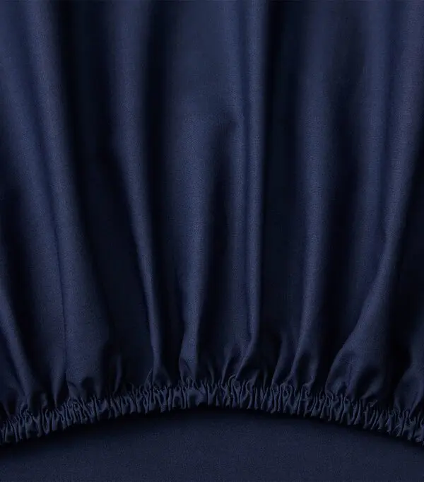 Ralph Lauren Cotton Player Fitted Sheet - Navy