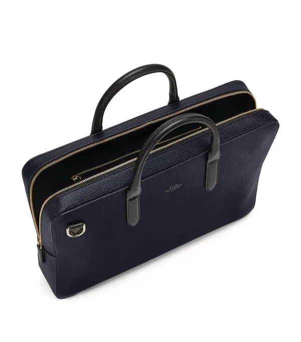 Smythson Leather Briefcase
