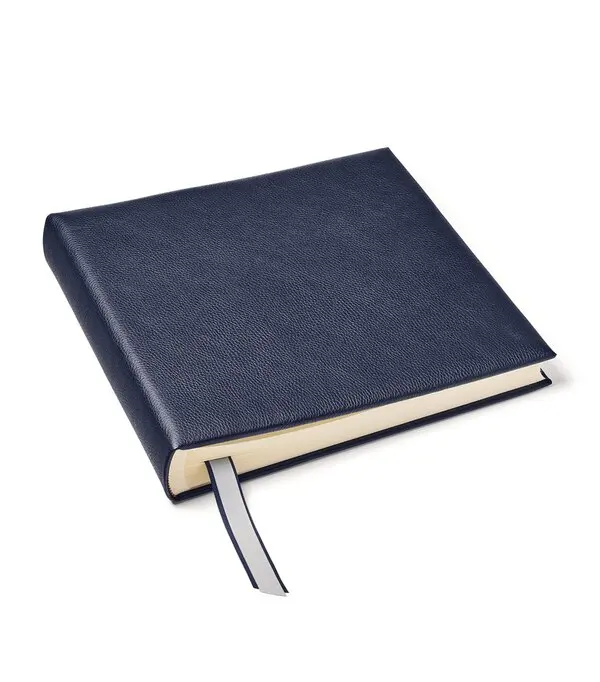 ASPINAL OF LONDON Leather-bound Photo Album