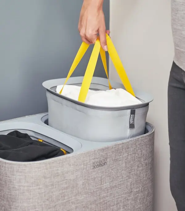 JOSEPH JOSEPH Tota Laundry Separation Basket - Grey