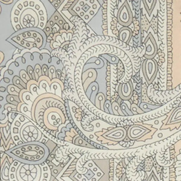 Etro Cotton Chain Oxford Pillowcase - Grey