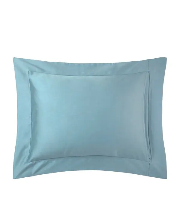 YVES DELORME Triomphe King Oxford Pillowcase - Green