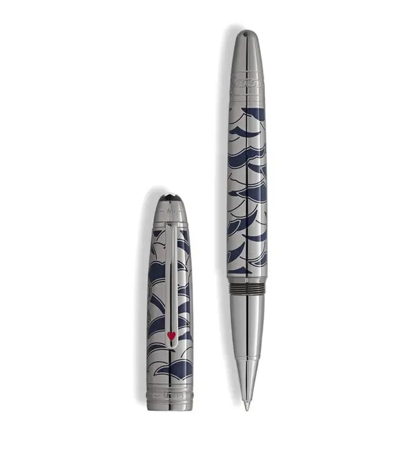 Montblanc Meisterstück Around The World Solitaire Legrand Rollerball Pen - Grey
