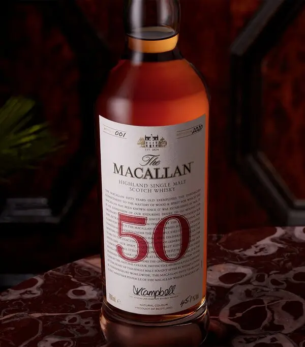 THE MACALLAN The Red Collection 50-yr-old Single Malt Scotch Whisky