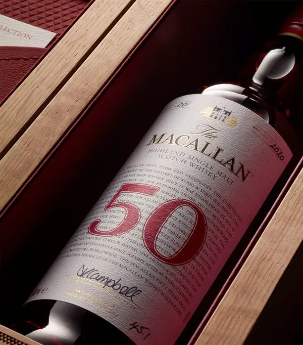 THE MACALLAN The Red Collection 50-yr-old Single Malt Scotch Whisky