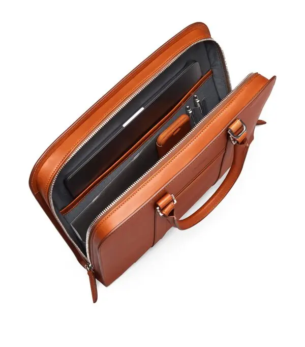 CARL FRIEDRIK Palissy Leather Briefcase
