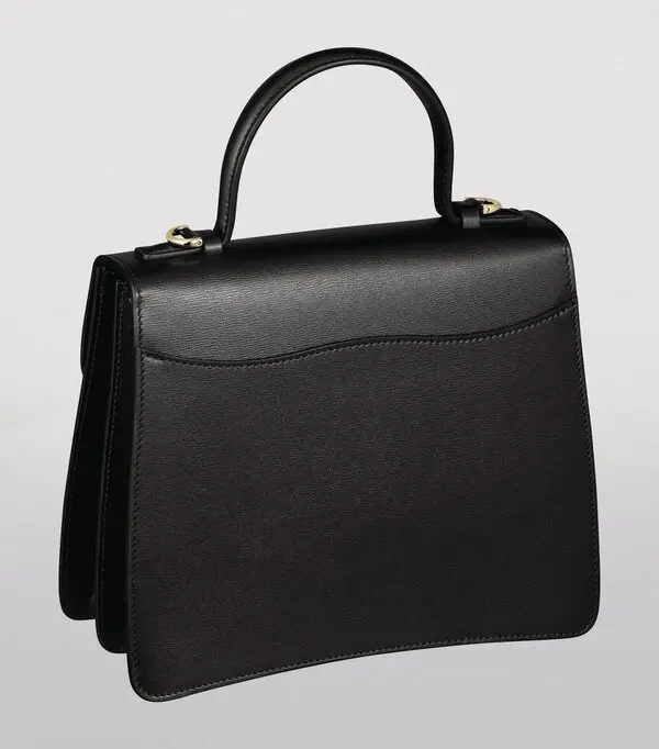 Cartier Leather Panthère De Top-handle Bag - Black