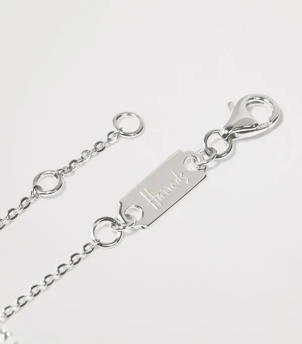 Harrods 18-karat Gold And Diamond Bracelet