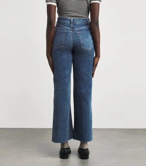 FRAME Le Slim Palazzo Wide-leg Jeans