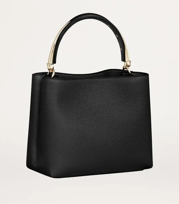 Cartier Panthère De Top Handle Bag - Black