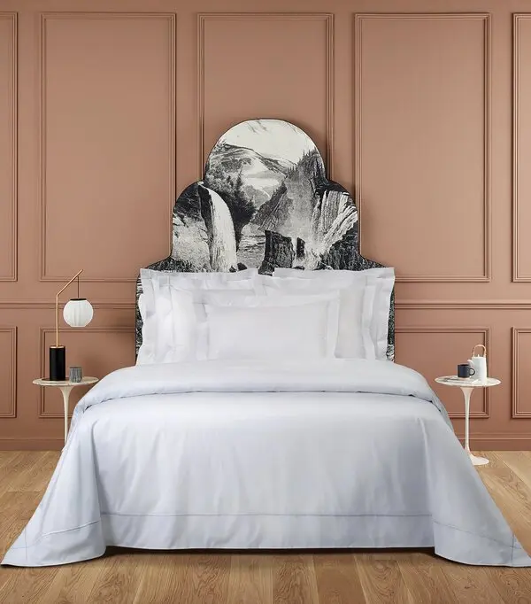 YVES DELORME Athena Blanc Super Flat Sheet - White