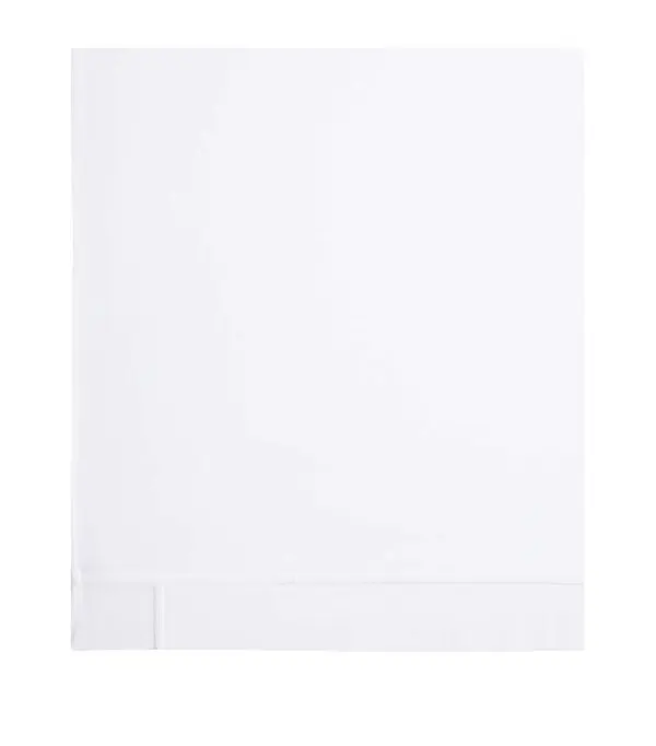 YVES DELORME Athena Blanc Super Flat Sheet - White