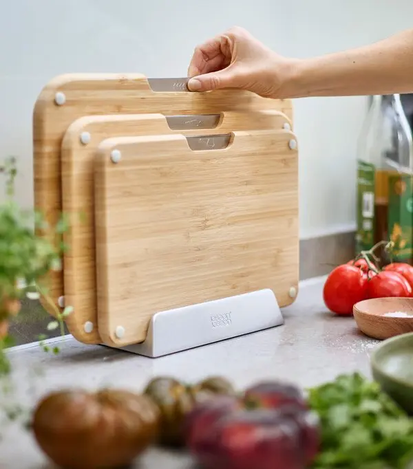 JOSEPH JOSEPH Set Of 3 Bamboo Nest Chopping Boards