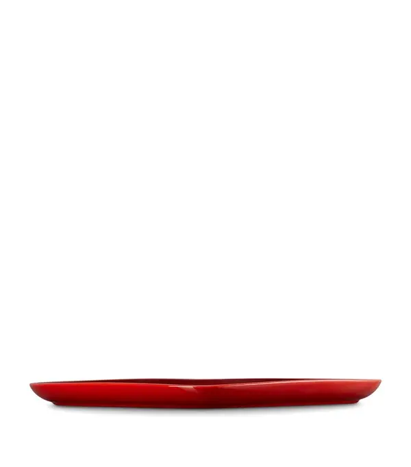 LE CREUSET Stoneware Heart Serving Plate - Red