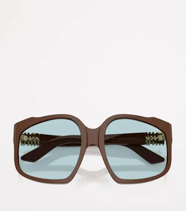 Miu Miu Acetate Oversized Sunglasses