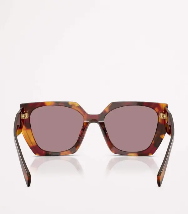 Prada Acetate Sunglasses - Brown