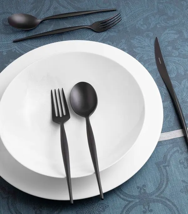 BUGATTI Stainless Steel Natura 45-piece Cutlery Set