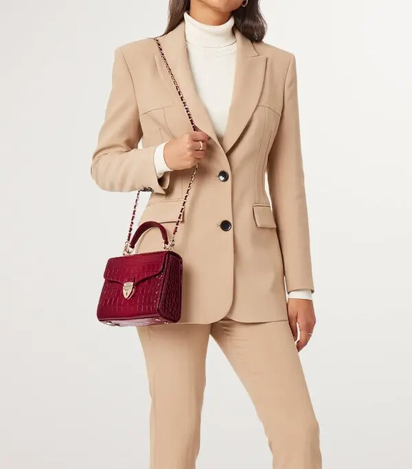 ASPINAL OF LONDON Midi Mayfair Top-handle Bag