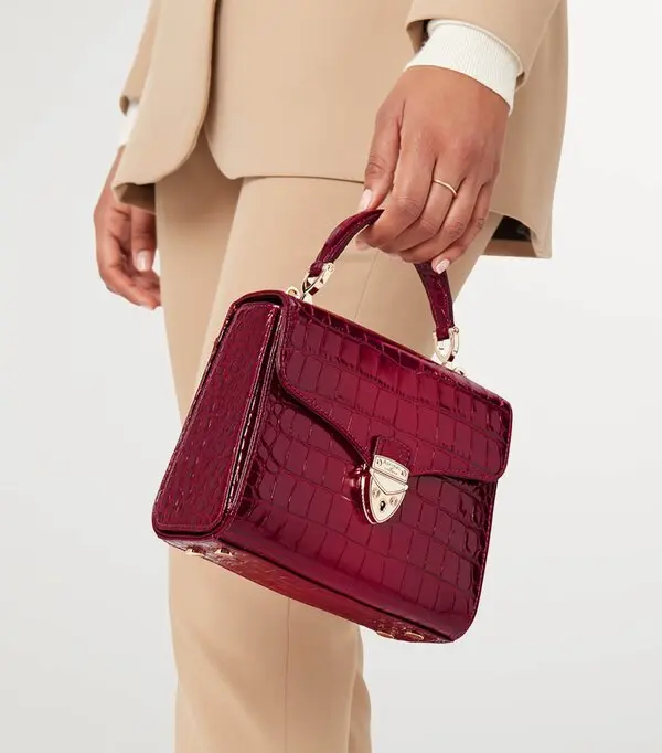 ASPINAL OF LONDON Midi Mayfair Top-handle Bag