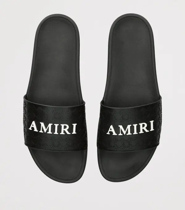 Amiri Ma Quad Pool Slides - Black