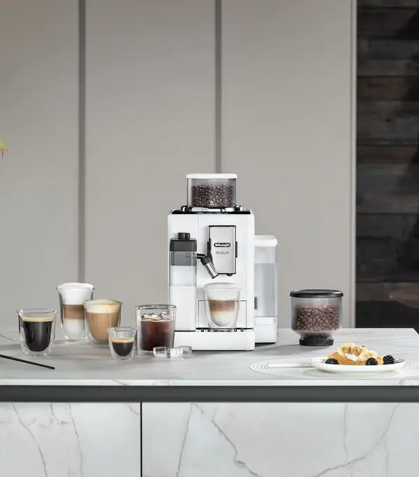 DE'LONGHI Rivelia Coffee Machine - White