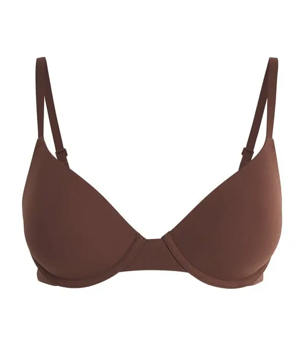 SKIMS Fits Everybody T-shirt Bra - Brown