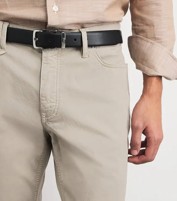 Brioni Stretch Cotton Chinos - Green