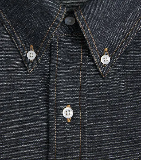 Thom Browne Denim Armband Shirt