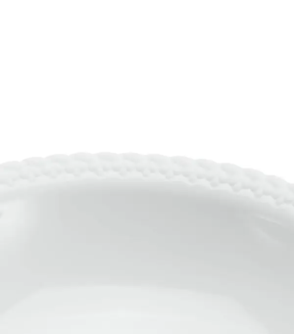 Christofle Porcelain Babylone Vegetable Dish