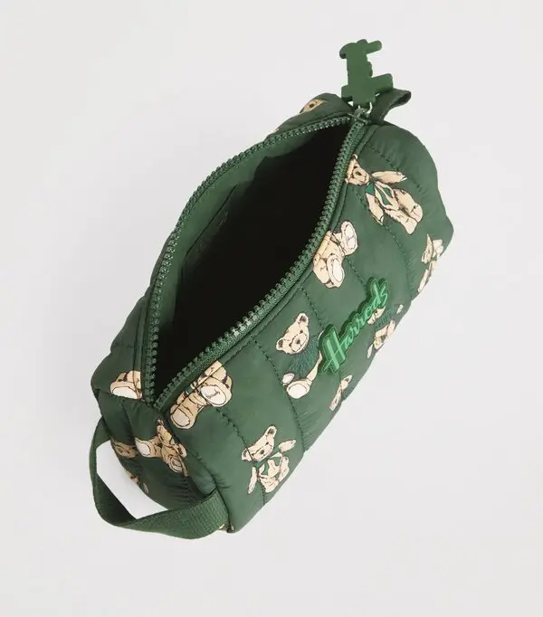 Harrods Henry Bear Quilted Pencil Case