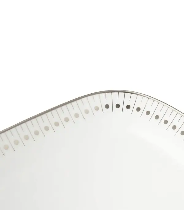 Christofle Malmaison Impériale Platinum Cake Dish