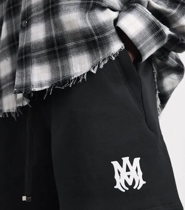 Amiri Cotton Ma Logo Sweat Shorts