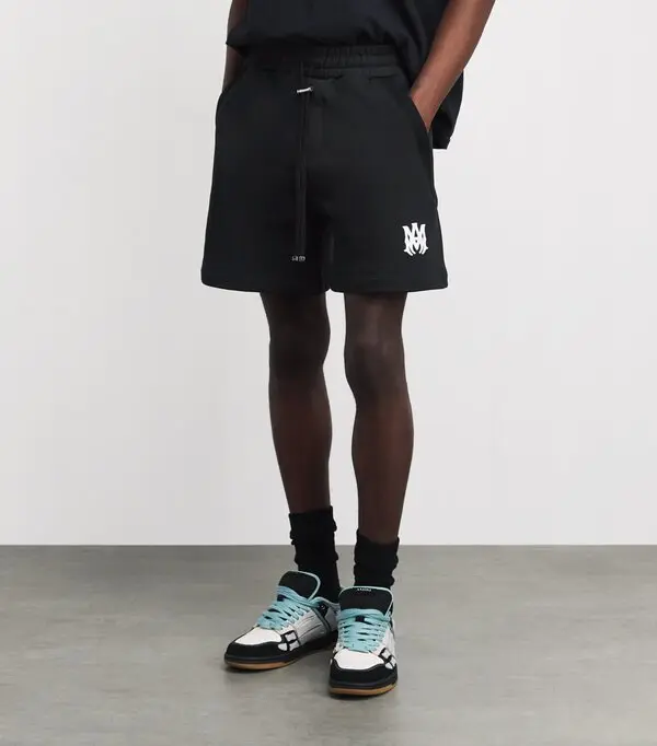 Amiri Cotton Ma Logo Sweat Shorts