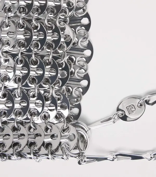 Rabanne Chainmail Nano Bag - Silver