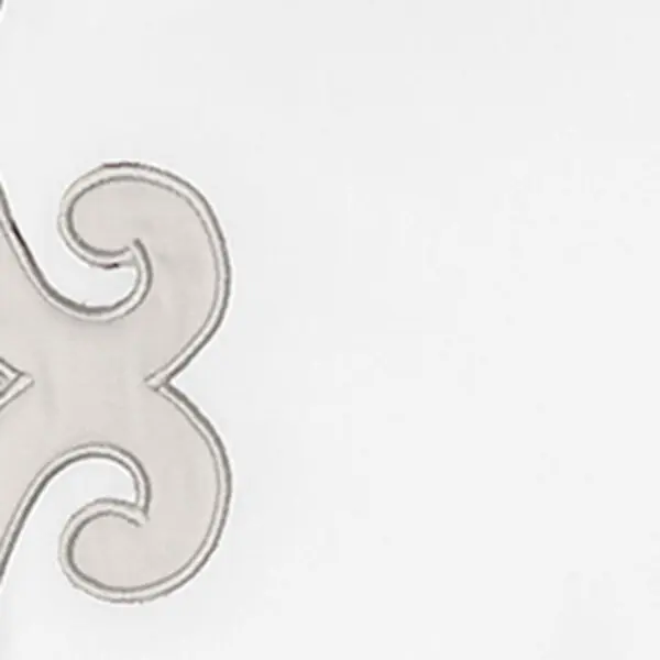 PRATESI Marrakesh Super King Flat Sheet - Silver