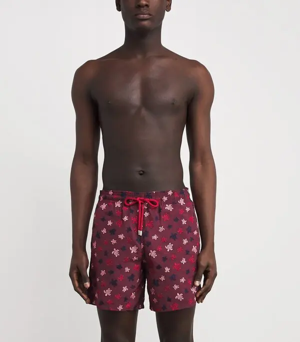 Vilebrequin Embroidered Turtle Mistral Swim Shorts