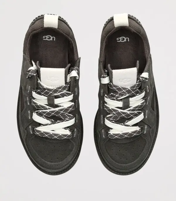 UGG Minimel Suede Lace-up Sneakers - Grey