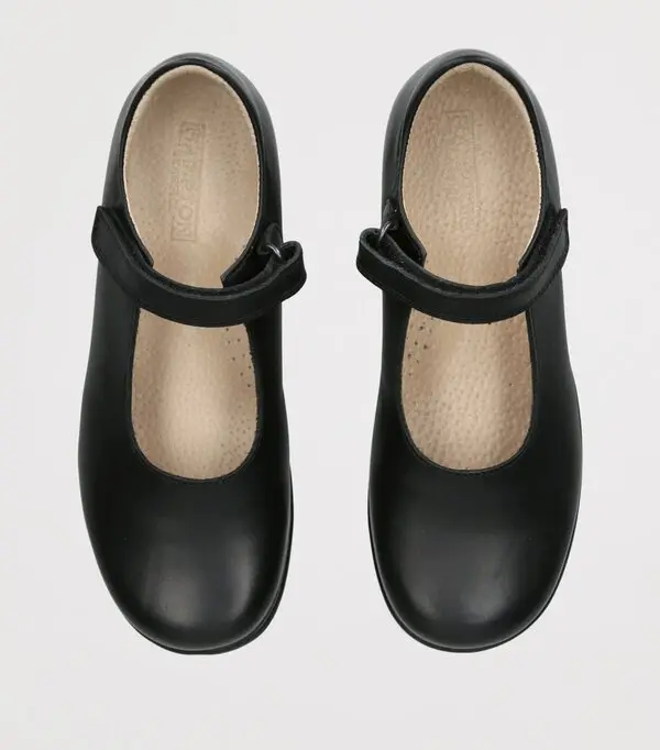 Trotters Emily Leather Mary Jane Shoes - Black