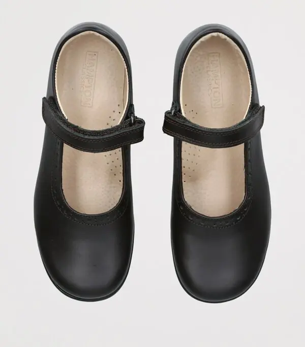 Trotters Leather Emma School Shoes - Brown