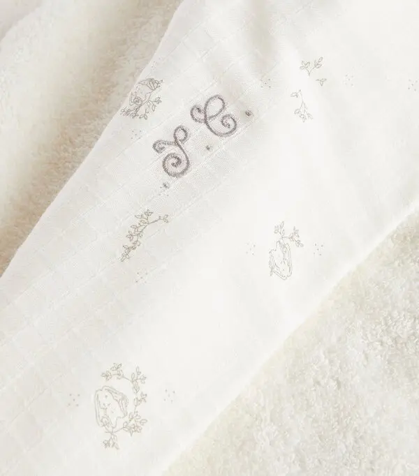 TARTINE ET CHOCOLAT Petit Rabbit Hooded Towel