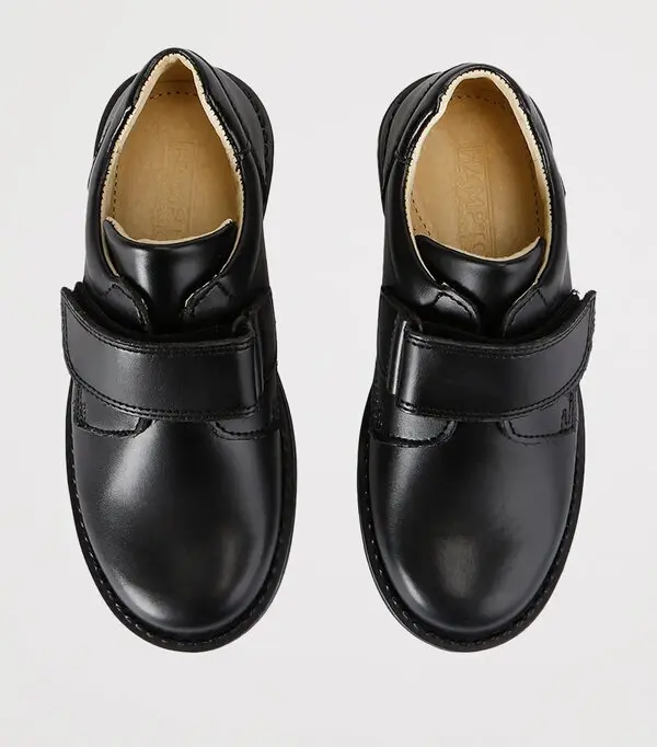 Trotters Leather George School Shoes - Black