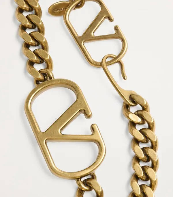 Valentino Garavani Vlogo Signature Chain Belt