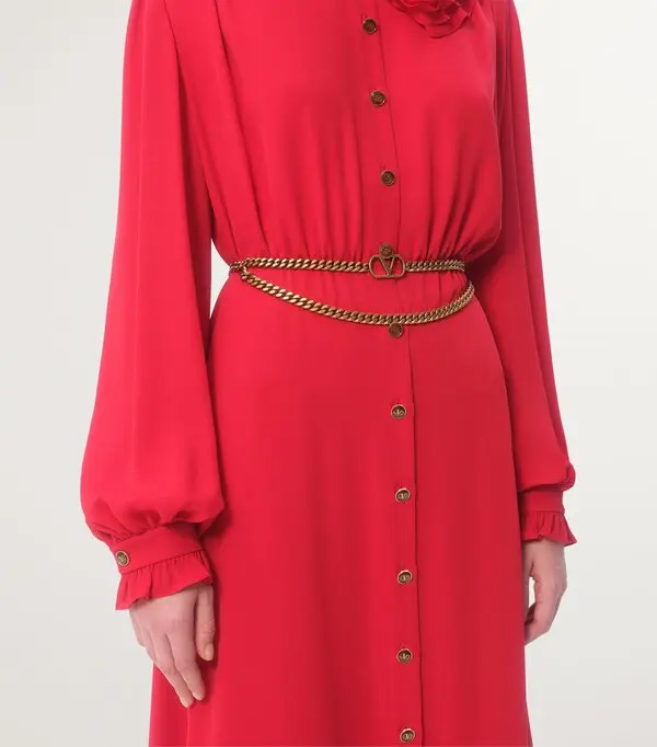 Valentino Garavani Vlogo Signature Chain Belt