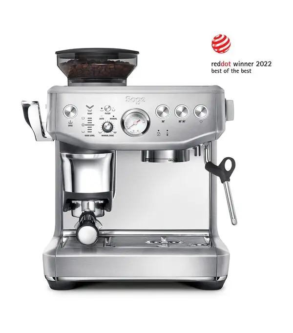 SAGE The Barista Express Impress Coffee Machine - Silver