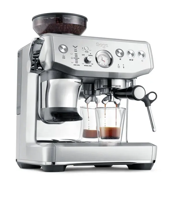SAGE The Barista Express Impress Coffee Machine - Silver