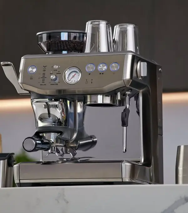 SAGE The Barista Express Impress Coffee Machine - Silver