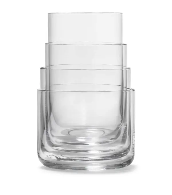 AARKE Crystal Nesting Tumblers - Clear