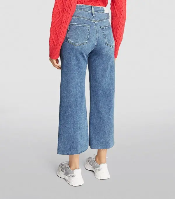 Paige Anessa High-rise Wide-leg Jeans