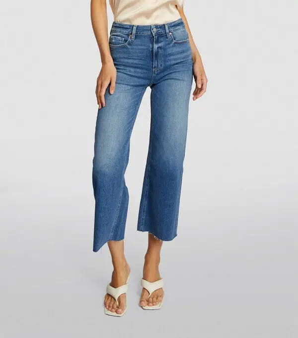 Paige Anessa High-rise Wide-leg Jeans
