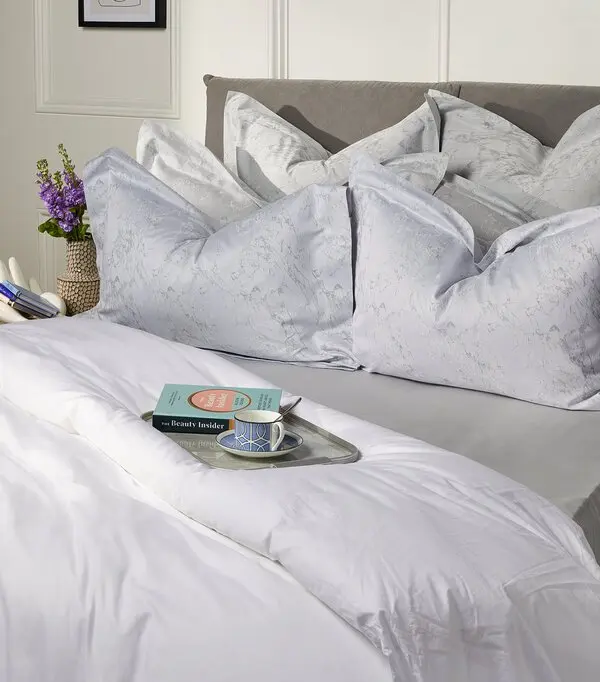 CELSO DE LEMOS Secret Super King Fitted Sheet - Ivory